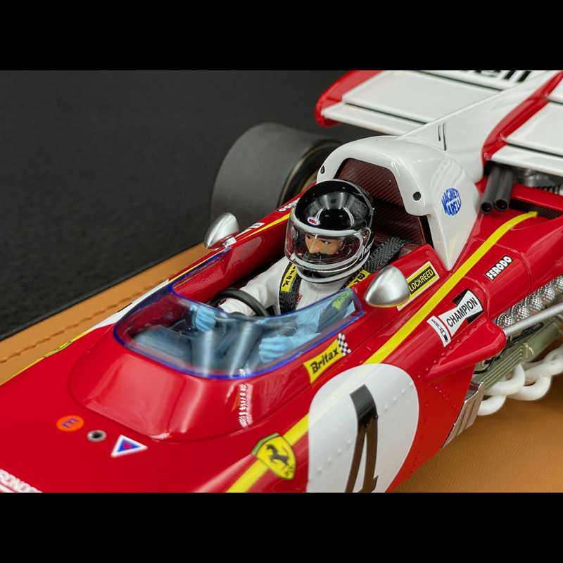 Ferrari 312B2 F1 Jacky Ickx N °4 3rd Monaco Grand Prix 1971 1/18 Tecnomodel TMD18-315B