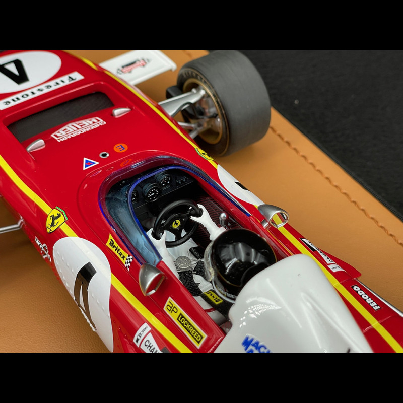 Ferrari 312B2 F1 Jacky Ickx N °4 3rd Monaco Grand Prix 1971 1/18 Tecnomodel TMD18-315B