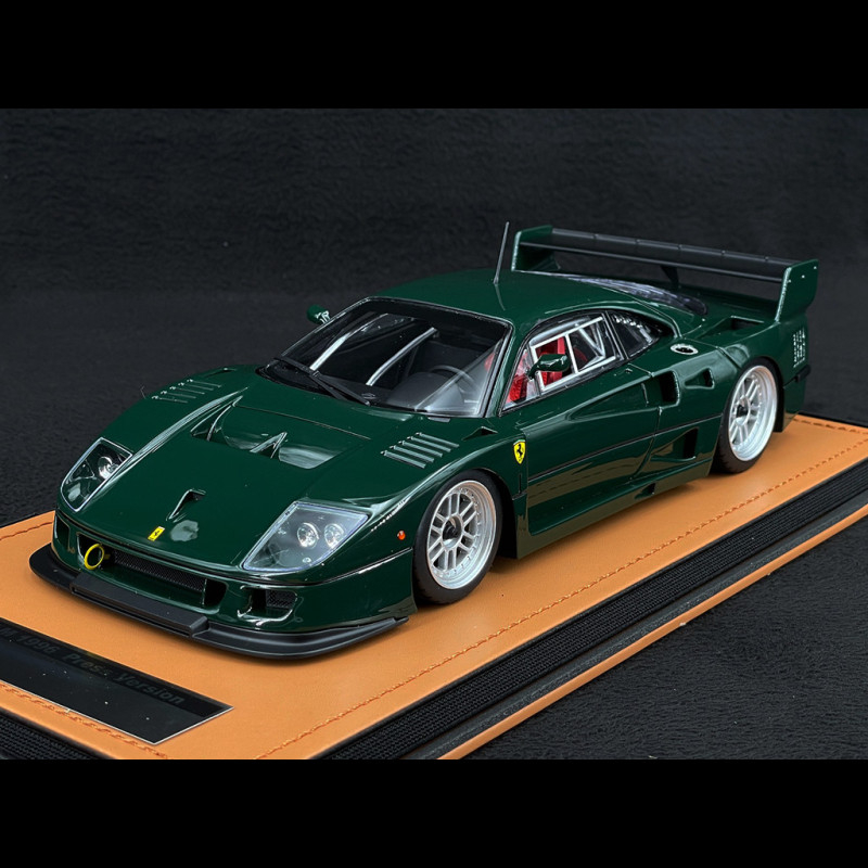 Ferrari F40 LM Press Version 1996 Dark Green 1/18 Tecnomodel TM18-410C