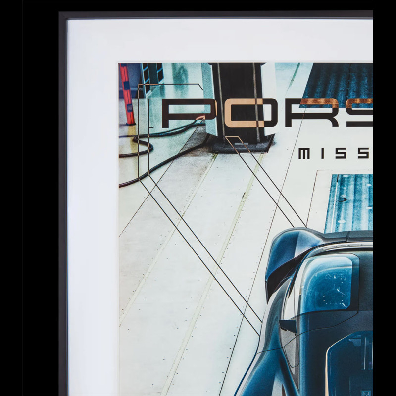 Porsche Rahmen Mission X Hypercar unterzeichnet von Michael Mauer ...