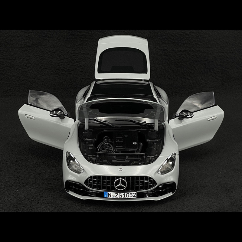 Mercedes-AMG GT 43 2024 Gris Alpin 1/18 NZG 105200059 1052/59
