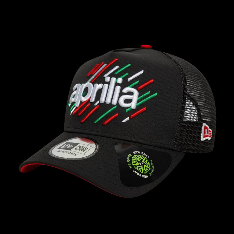 Aprilia Hat Black Trucker New Era 60684544