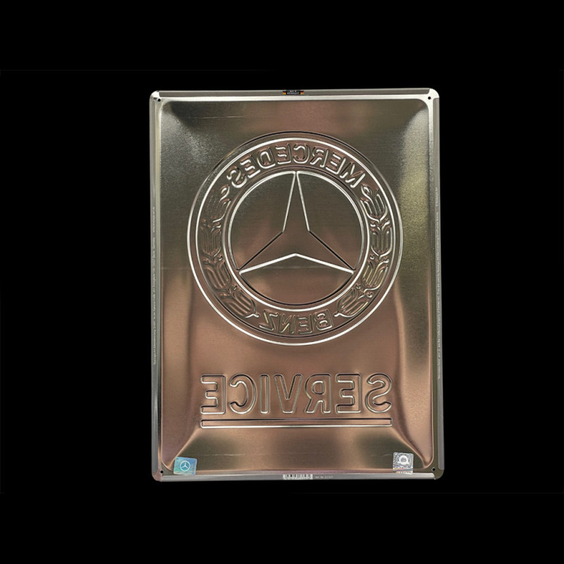 Mercedes-Benz Metal Plate Service B66058376