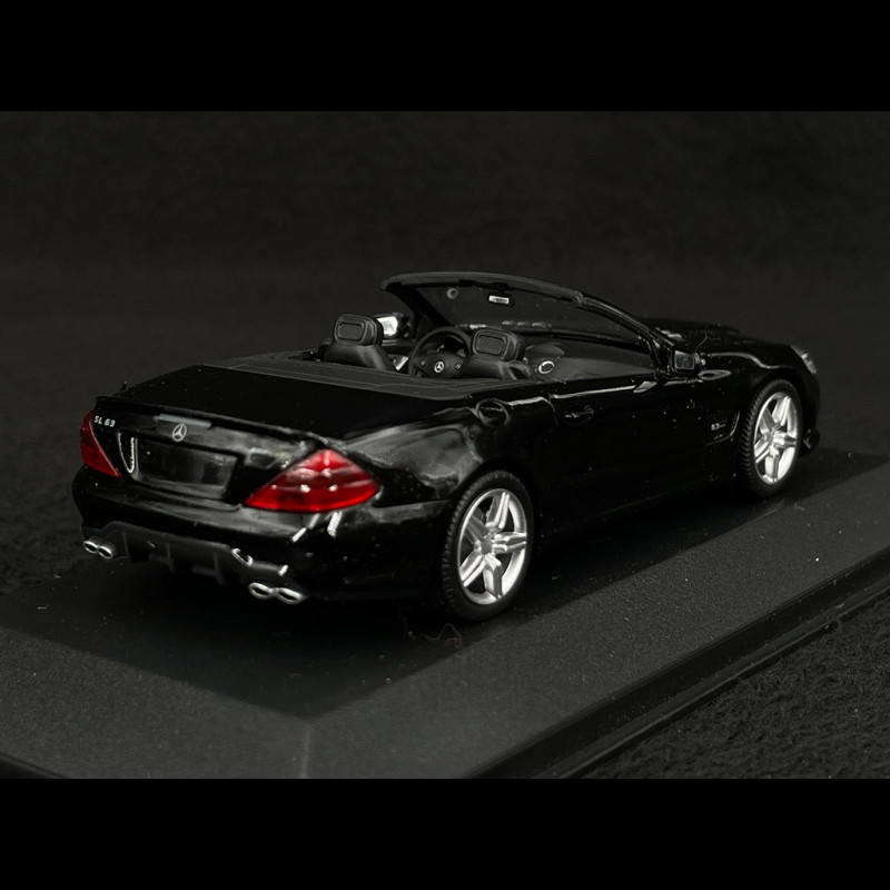 Mercedes-Benz SL63 AMG 2008 Black 1/43 Minichamps 400037170