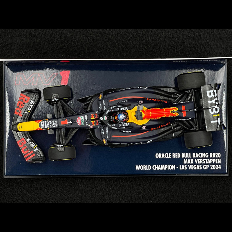 Max Verstappen Red Bull Racing RB20 n° 1 5th GP Las Vegas 2024 F1 1/43 Minichamps 410242201