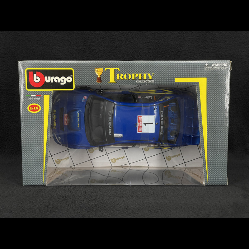 Petter Solberg Subaru Impreza WRC n°1 Monte‑Carlo 2004 1/18 Bburago 39053