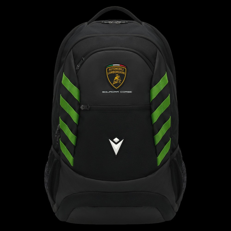 Lamborghini Backpack Squadra Corse Black / Green – 58589502