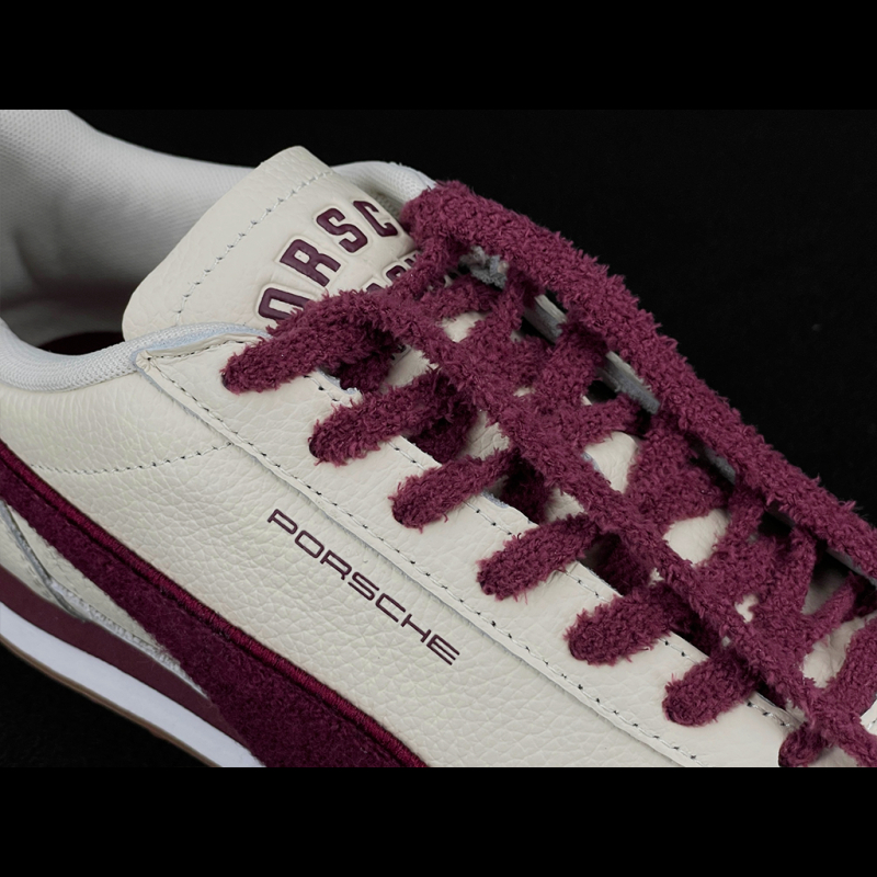 Porsche Shoes 911 Easy Rider Puma Beige / Burgundy 308868-01 - unisex