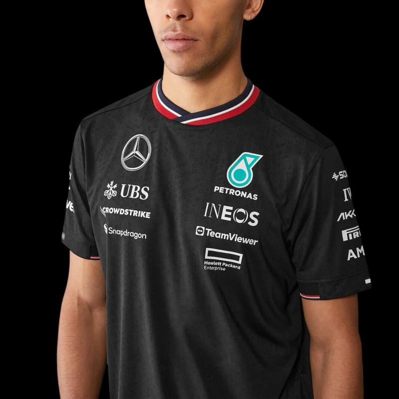 Low Price Mercedes T-Shirt AMG Petronas Tommy Hilfiger Black ...