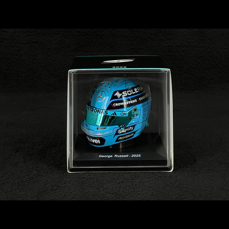 George Russell Helmet Mercedes Season 2025 1/5 Spark 5HF185