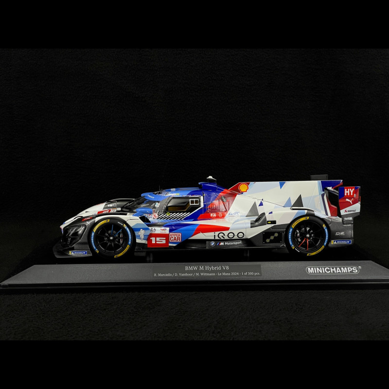 BMW M Hybrid V8 LMDh n°15 24h Le Mans 2024 1/18 Minichamps 155242015
