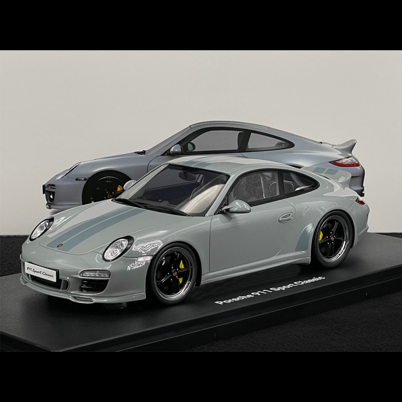 Porsche 911 Sport Classic Type 997 2009 Sport Grey Metallic 1/18 GT ...