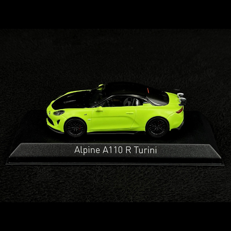Alpine A110 R Turini 2025 Matt Acid Green 1/43 Norev 517883