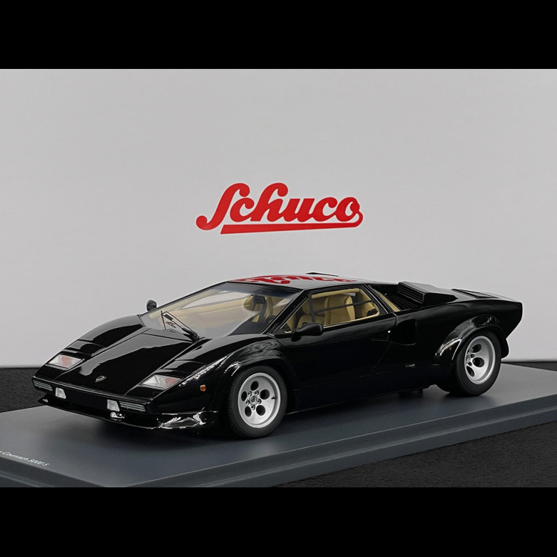 Lamborghini Countach 5000 S 1985 Black 1/18 Schuco 450066500
