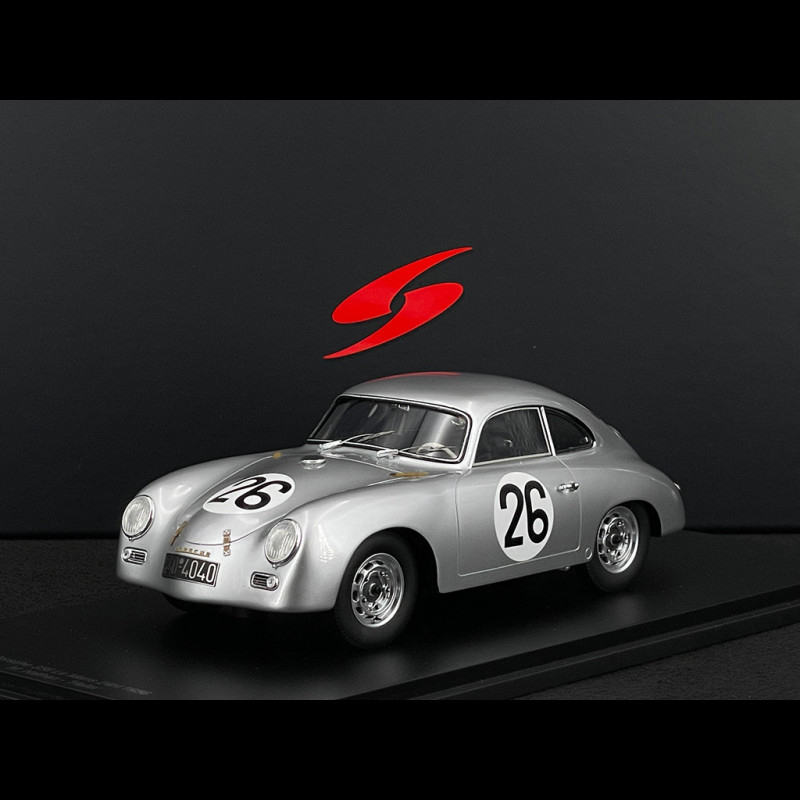 Porsche 356 Carrera 1500 No26 24h Le Mans 1956 1/18 Spark 18S676
