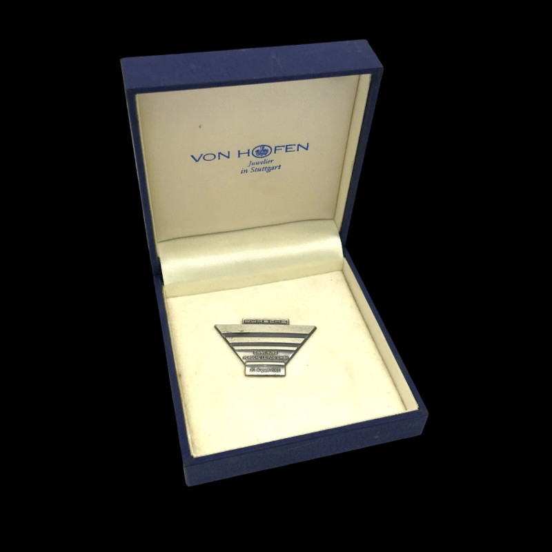 Porsche Leipzig Badge 2002 Sterling Silver 3x4.3 cm – Von Hofen