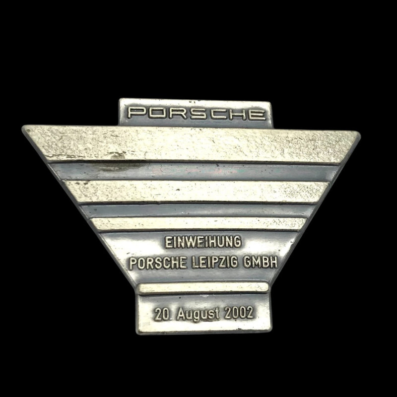 Porsche Leipzig Badge 2002 Sterling Silver 3x4.3 cm – Von Hofen