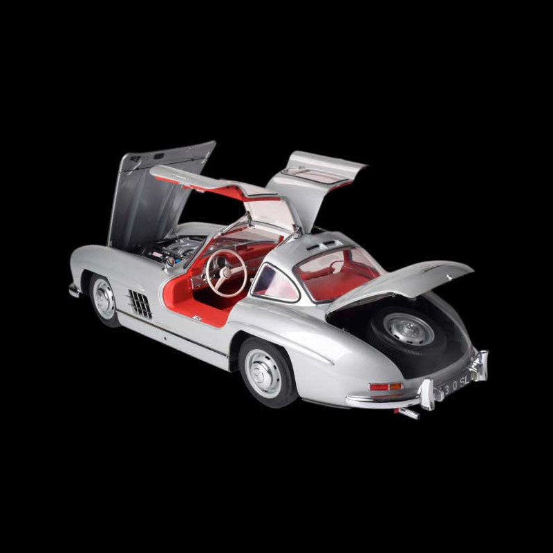 Kit Mercedes 300 SL Type W198 Butterfly Doors 1955 Silver 1/8 Ixo Models