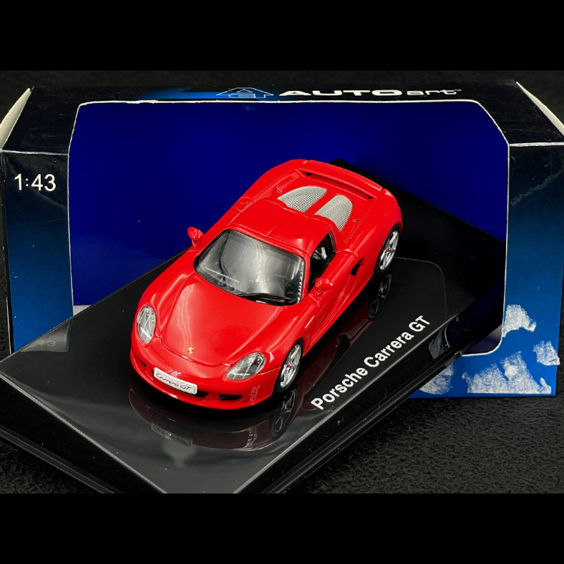 Porsche Carrera GT 2003 Indian Red 1/43 AutoArt 58043