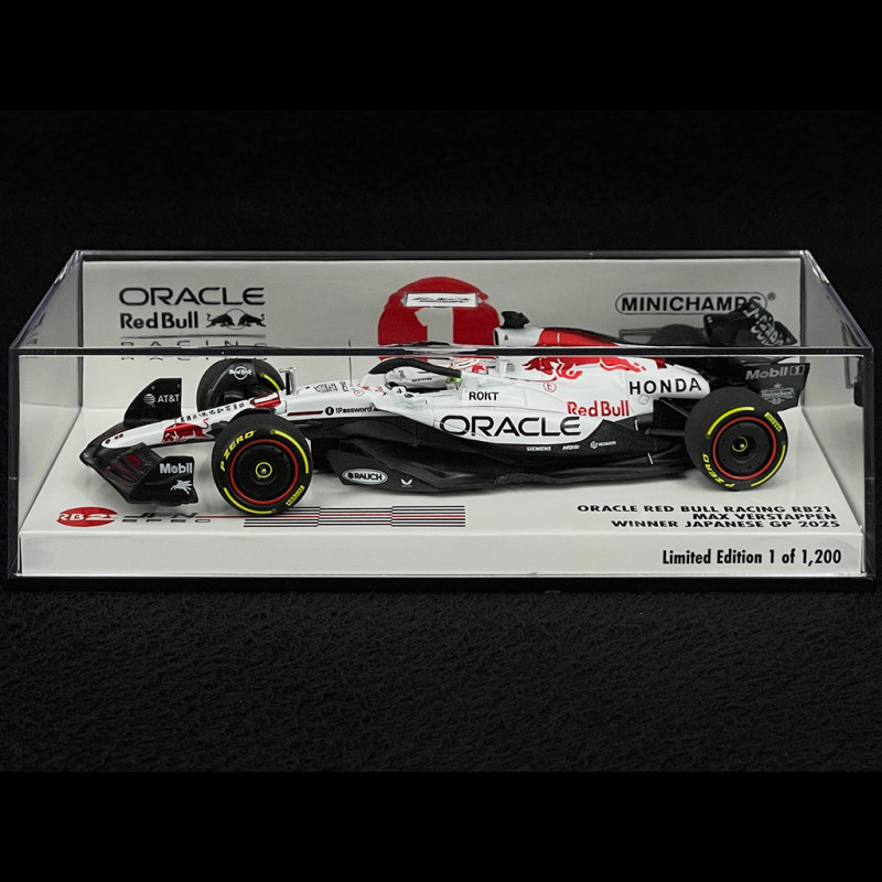 Max Verstappen Red Bull Racing RB21 n° 1 Sieger Japan GP 2025 1/43 ...