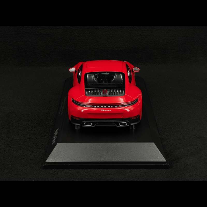 Porsche 911 Carrera Coupe Type 992.2 2024 Indian Red 1/18 Minichamps ...