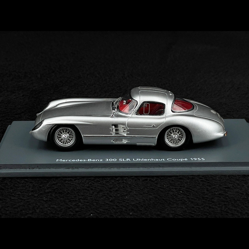 Mercedes‑Benz 300 SLR Uhlenhaut Coupe 1955 Silver 1/43 Schuco 43U00049