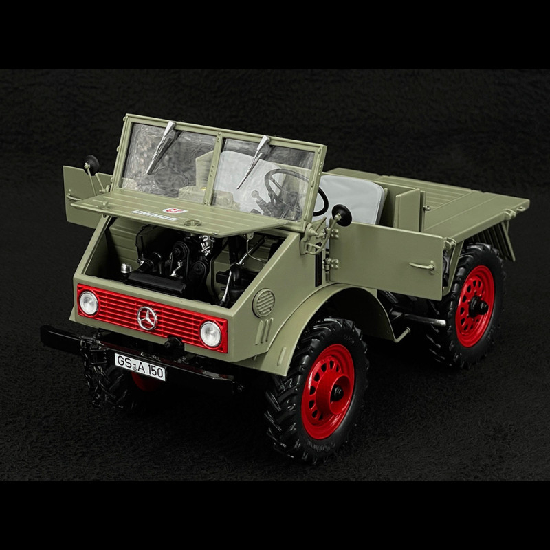 Mercedes-Benz Unimog 401 Truck 1953 Hellbraun 1/18 Schuco 450061500