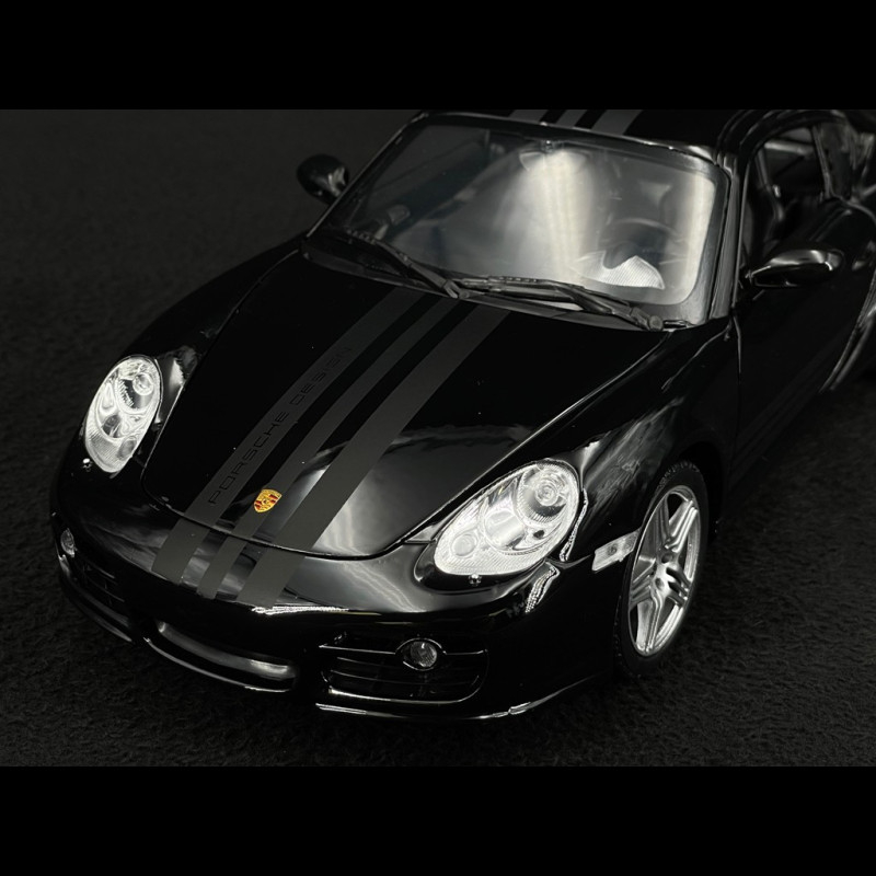 Porsche Cayman S PORSCHE DESIGN EDITION 1 2008 Noir 1/18 Welly MAP02103024