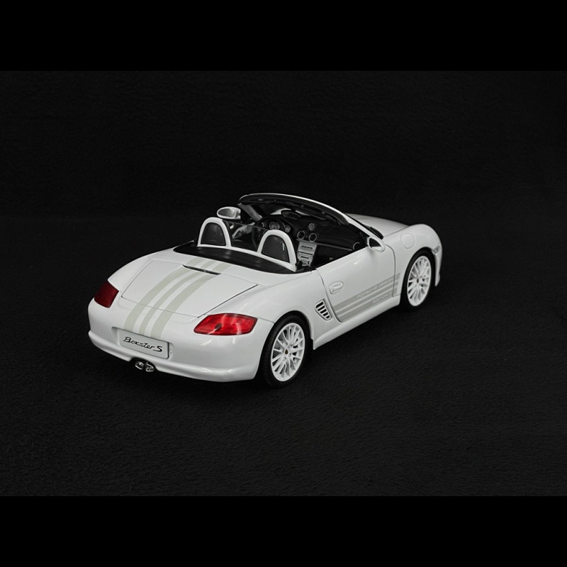 Porsche Boxster S PORSCHE DESIGN EDITION 2 2008 Blanc 1/18 Welly ...