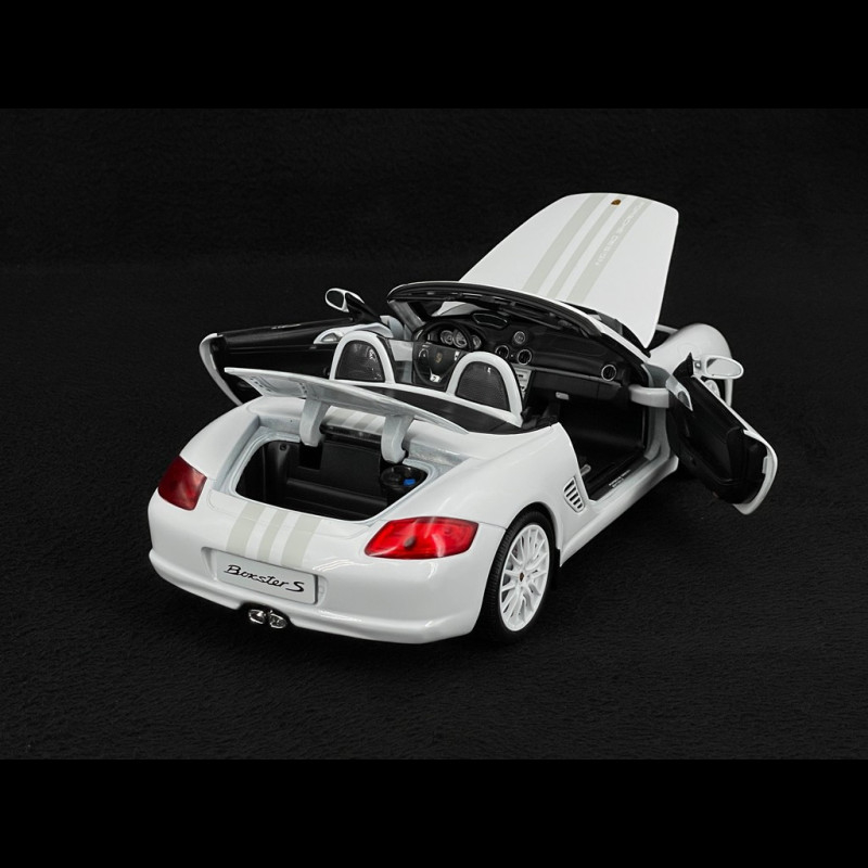 Porsche Boxster S PORSCHE DESIGN EDITION 2 2008 Blanc 1/18 Welly ...