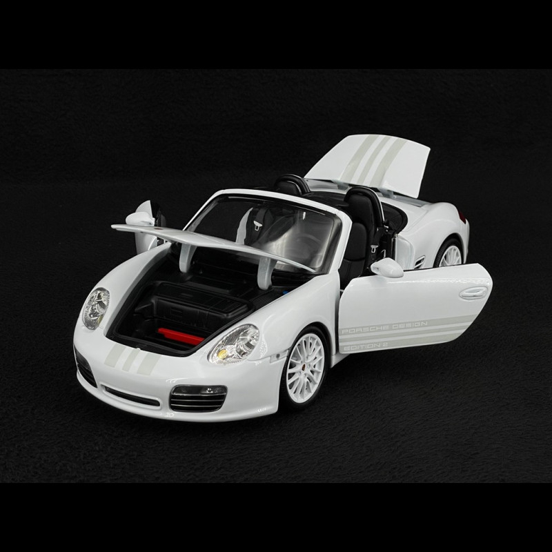 Porsche Boxster S Design Edition 2 2008 Blanc 1/18 Welly MAP02103224