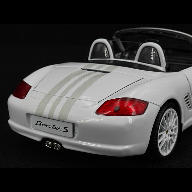 Porsche Boxster S PORSCHE DESIGN EDITION 2 2008 Blanc 1/18 Welly ...