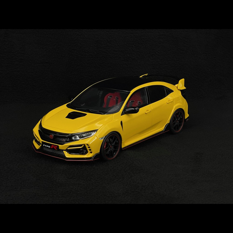 Honda Civic Type R FK8 2020 Jaune Soleil 1/18 Ottomobile OT1111