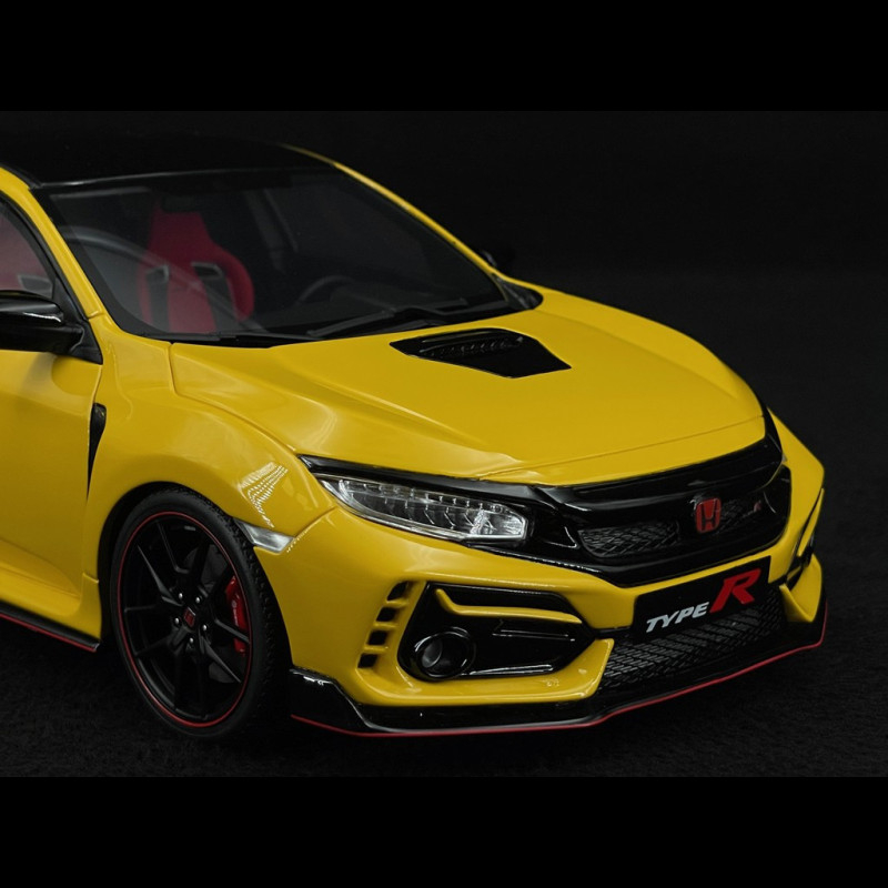 Honda Civic Type R FK8 2020 Sun Yellow 1/18 Ottomobile OT1111