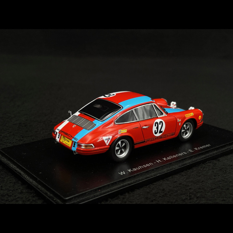 Porsche 911 n°32 Winner 24h Spa 1968 1/43 Spark 43SPA1968