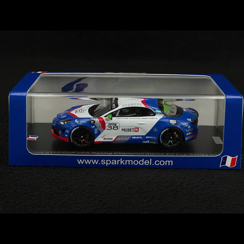 Alpine A110 Cup n°38 Vainqueur Alpine Elf Cup Series 2024 1/43 Spark SF329