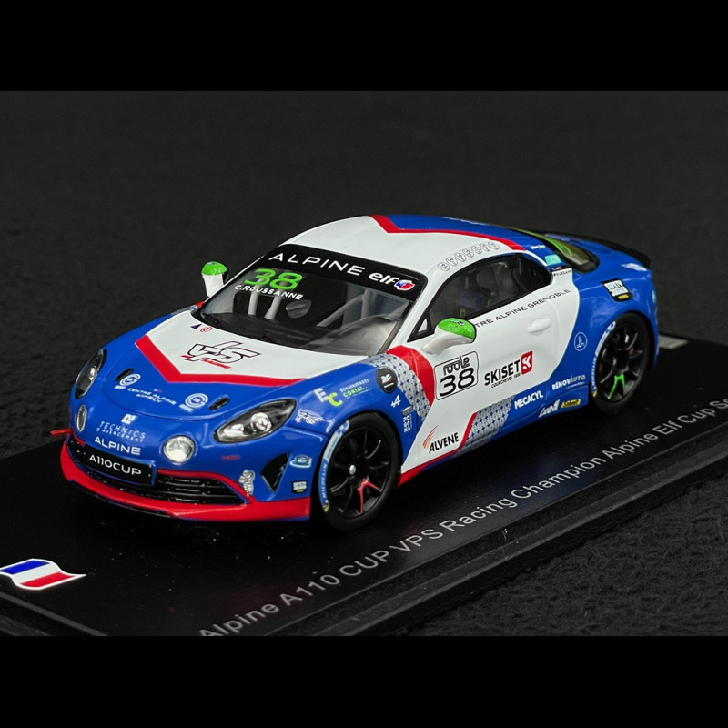 Alpine A110 Cup n°38 Vainqueur Alpine Elf Cup Series 2024 1/43 Spark SF329