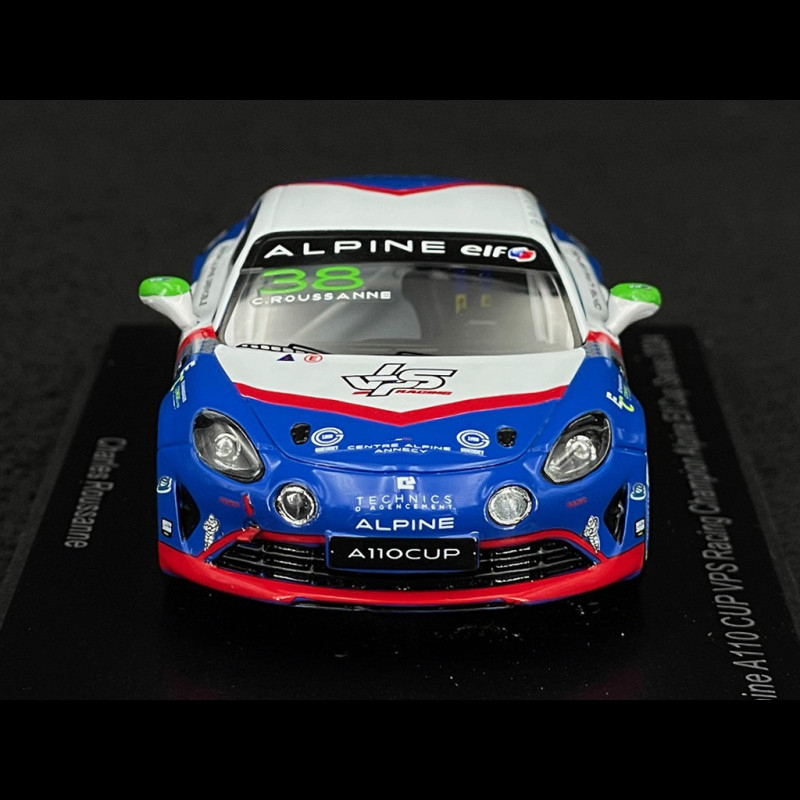 Alpine A110 Cup n°38 Vainqueur Alpine Elf Cup Series 2024 1/43 Spark SF329