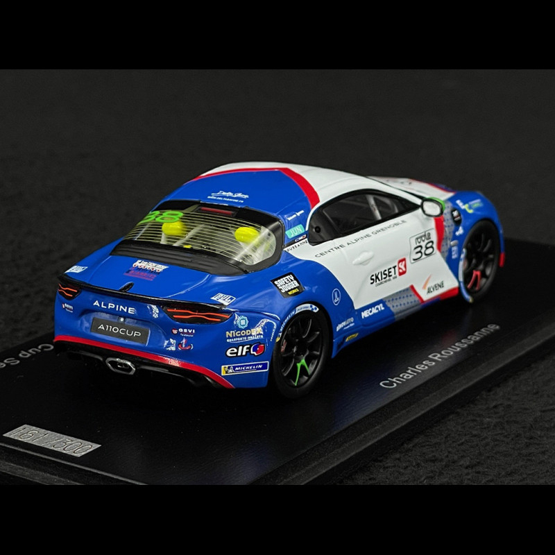 Alpine A110 Cup n°38 Vainqueur Alpine Elf Cup Series 2024 1/43 Spark SF329
