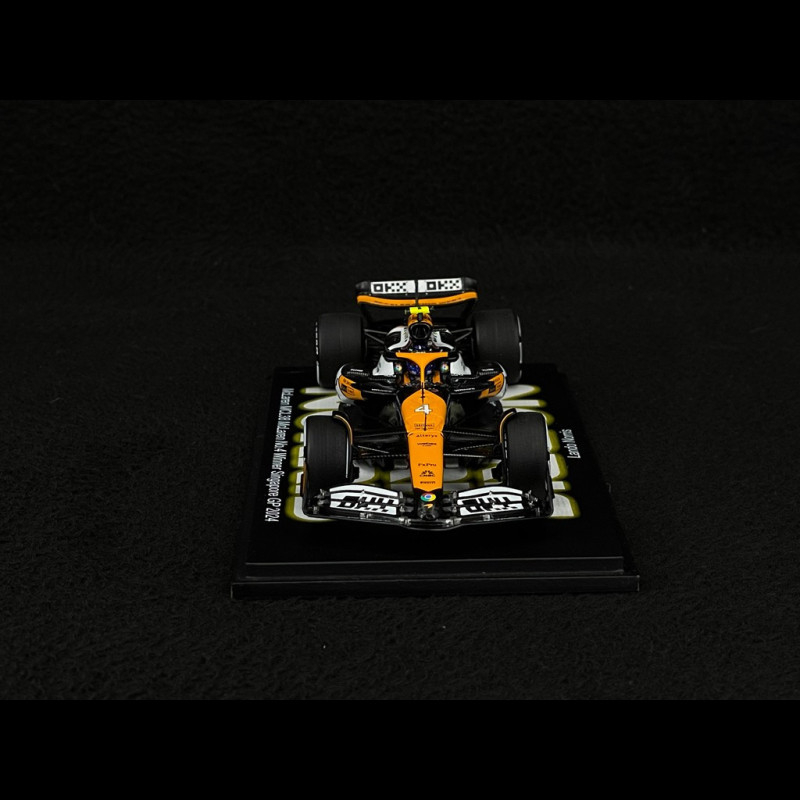 Lando Norris McLaren MCL38 n°4 Winner GP Singapore 2024 F1 1/43 Spark S9561