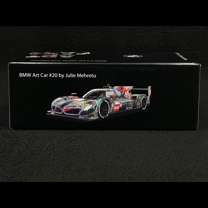 BMW M Hybrid V8 Art Car by Julie Mehretu n° 20 24h Le Mans 2024 1/43 ...