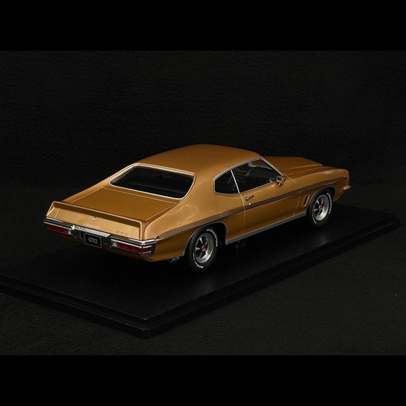 Pontiac Le Mans GTO 1972 Light Brown Metallic 1/18 KK Scale KKDC181356