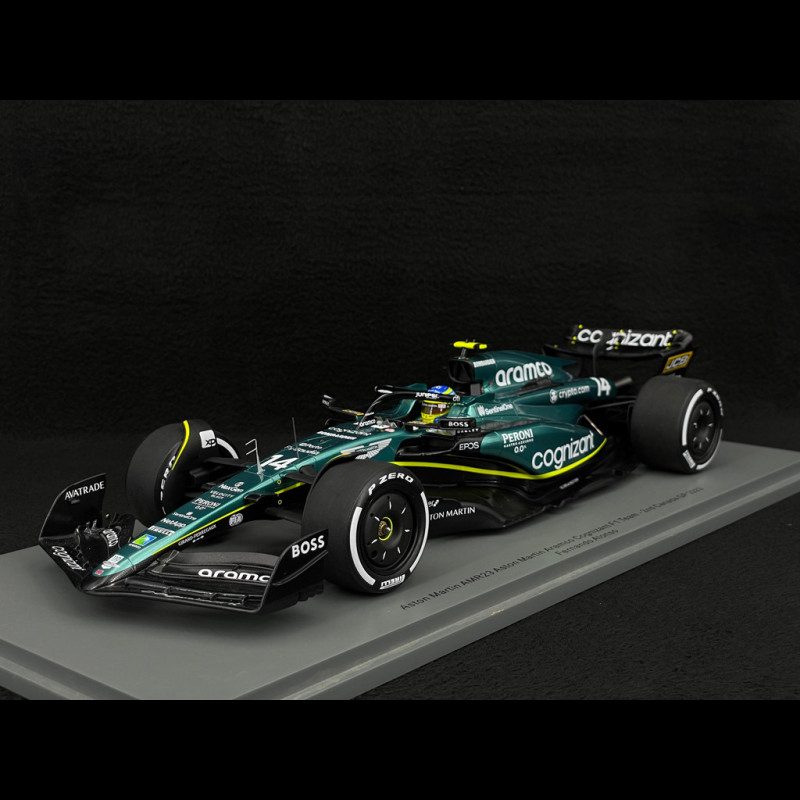 Fernando Alonso Aston Martin AMR23 n° 14 2nd Canadian GP F1 2023 1/18 ...