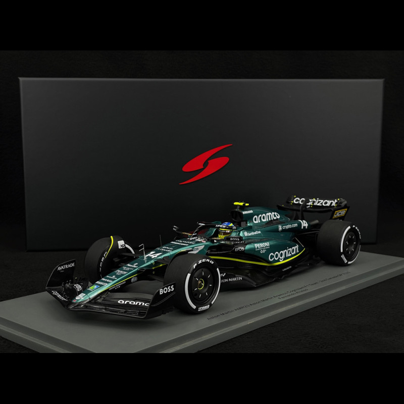 Fernando Alonso Aston Martin AMR23 n° 14 2nd Canadian GP F1 2023 1/18 ...