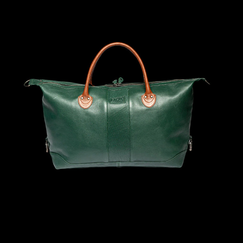 Steve McQueen Leather Travel Bag Duke 2 48h Pine Green 27948-3084