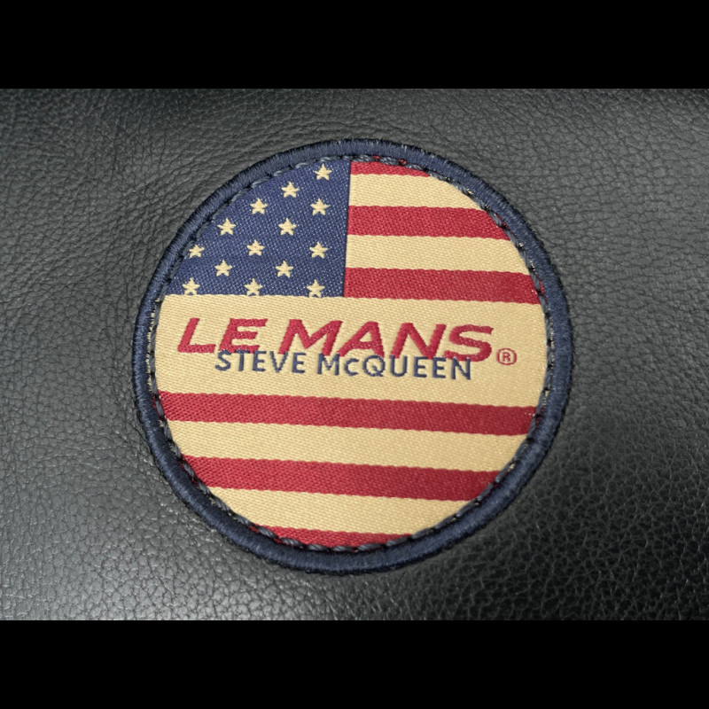 24h le Mans Big Leather Travel Bag Steve McQueen Dean 7 72h Black 27950 ...