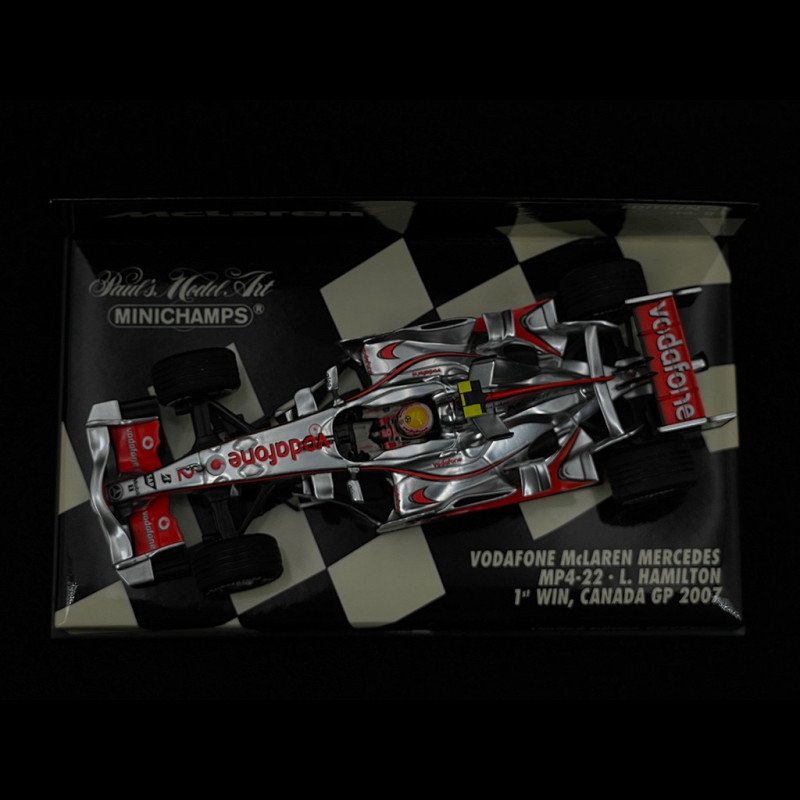 Lewis Hamilton Vodafone McLaren Mercedes MP4-22 n° 2 1st Victory ...
