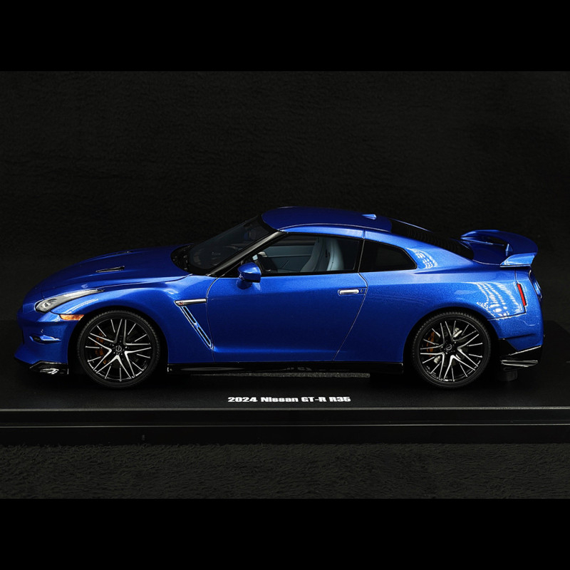 Nissan GT-R Skyline Edition Bayside 2024 Bleu 1/18 GT Spirit GT521