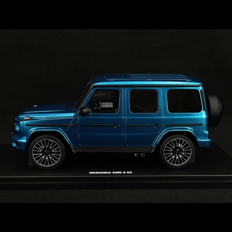 Mercedes-Benz G63 AMG 2024 Hyper Bleu 1/18 GT Spirit GT925