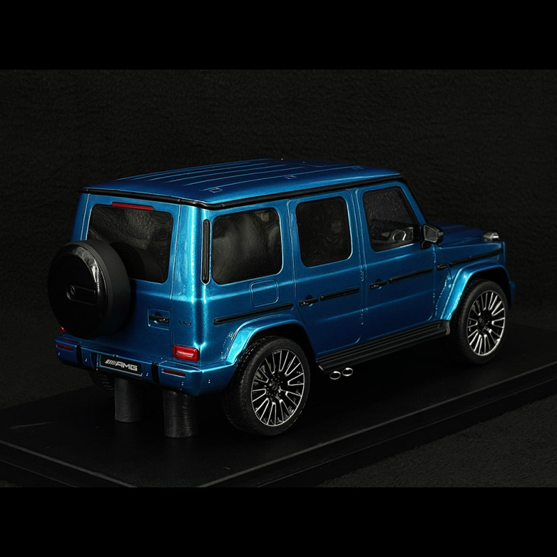 Mercedes-Benz G63 AMG 2024 Hyper Blau 1/18 GT Spirit GT925